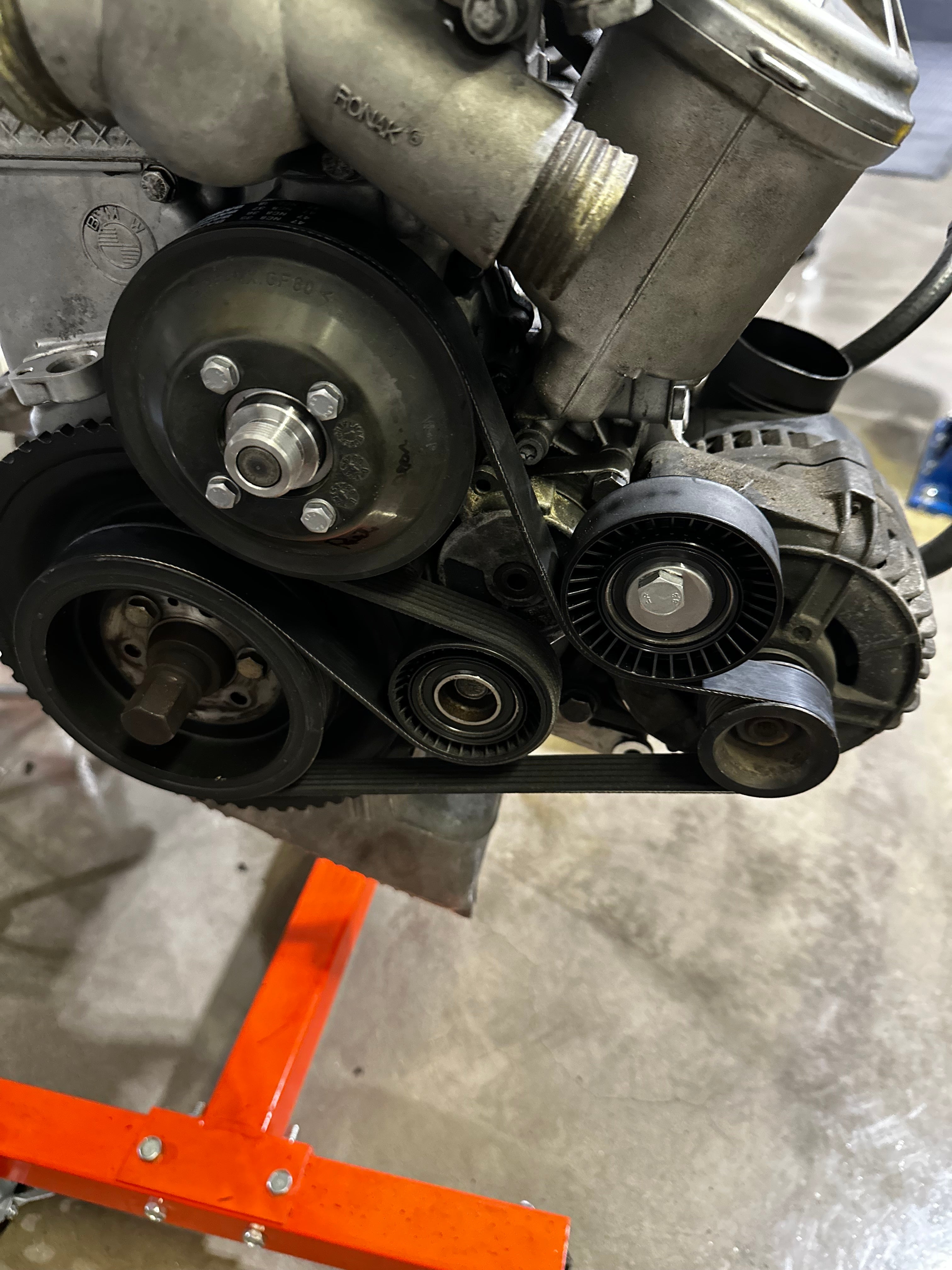 M5x/S5x Powersteering Delete | Accessory Belt Routing Diagram | E36/E46 ...