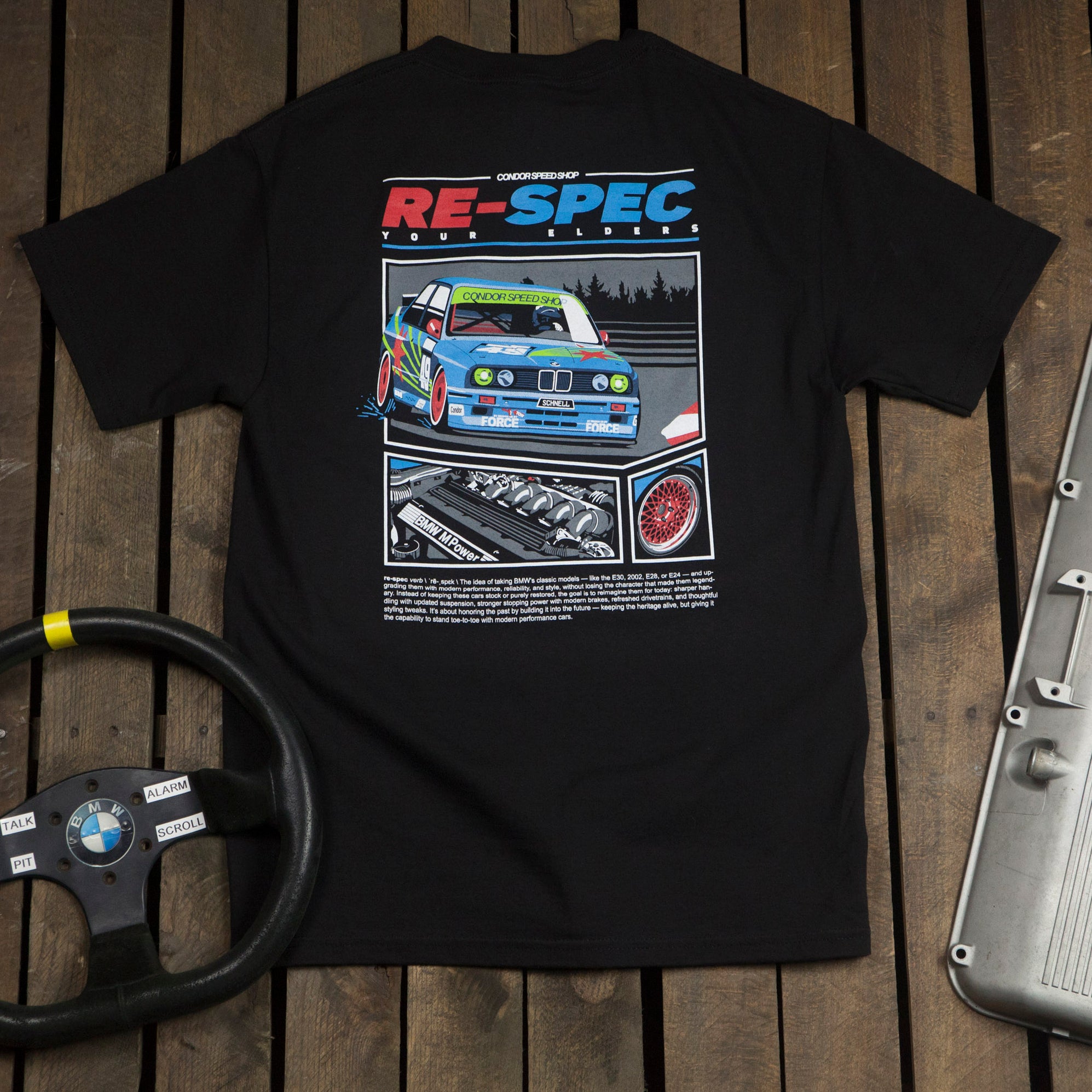 The Privateer – Re-Spec Tee | BMW E30 M3 DTM-Inspired Shirt — Condor ...
