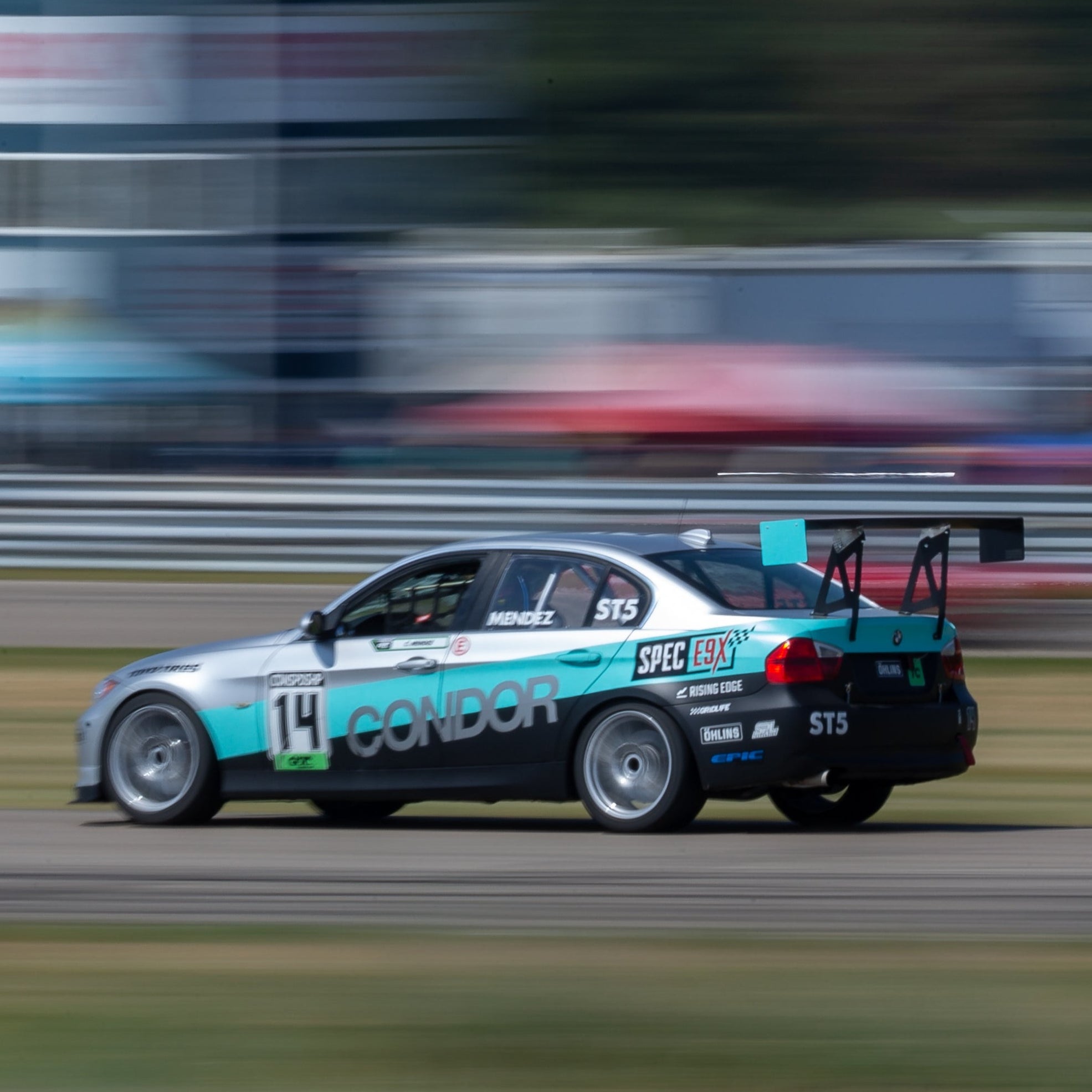 Nine Lives Racing | BMW Racing Wing | Big Wangs — Condor Speed Shop