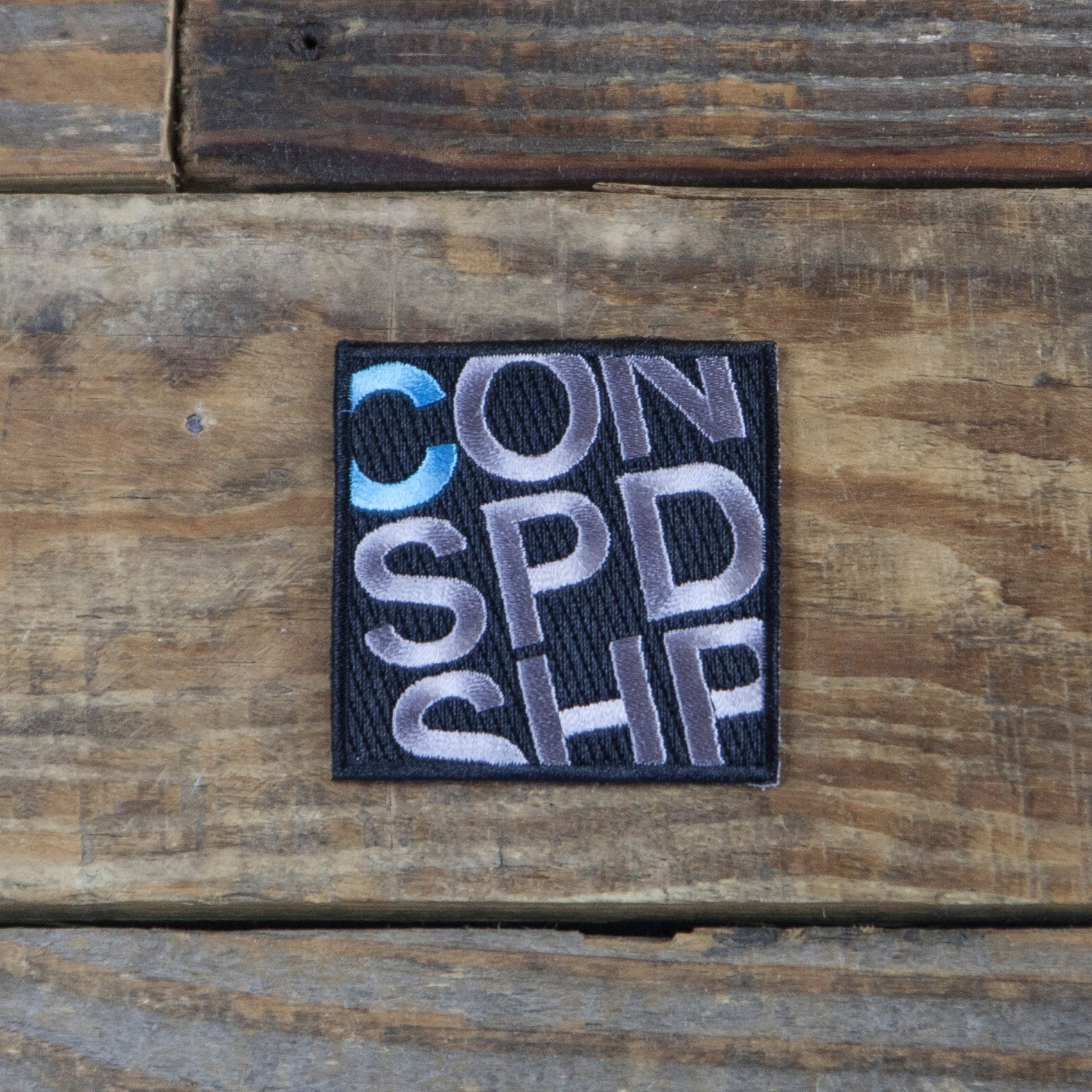Condor Gray Logo Patch — Condor Speed Shop