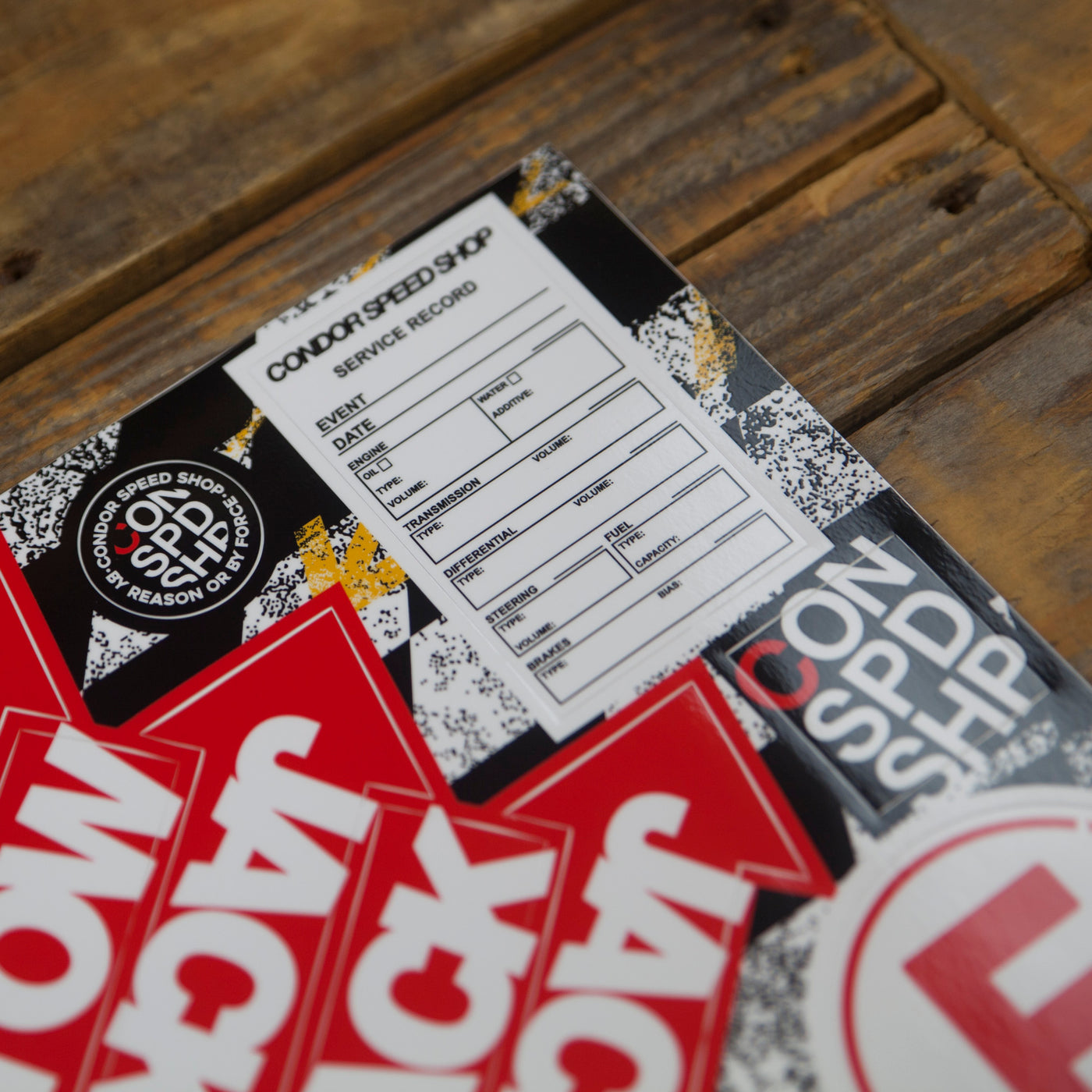 "E" Fire Extinguisher, "OFF" Emergency, Jack, & Tow Point Sticker Pack ...