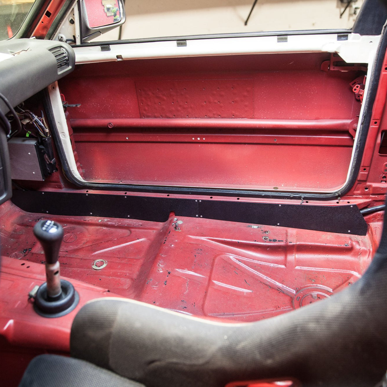 Black Rocker Panel Covers | BMW E30 Coupe | BMW Racing — Condor Speed Shop