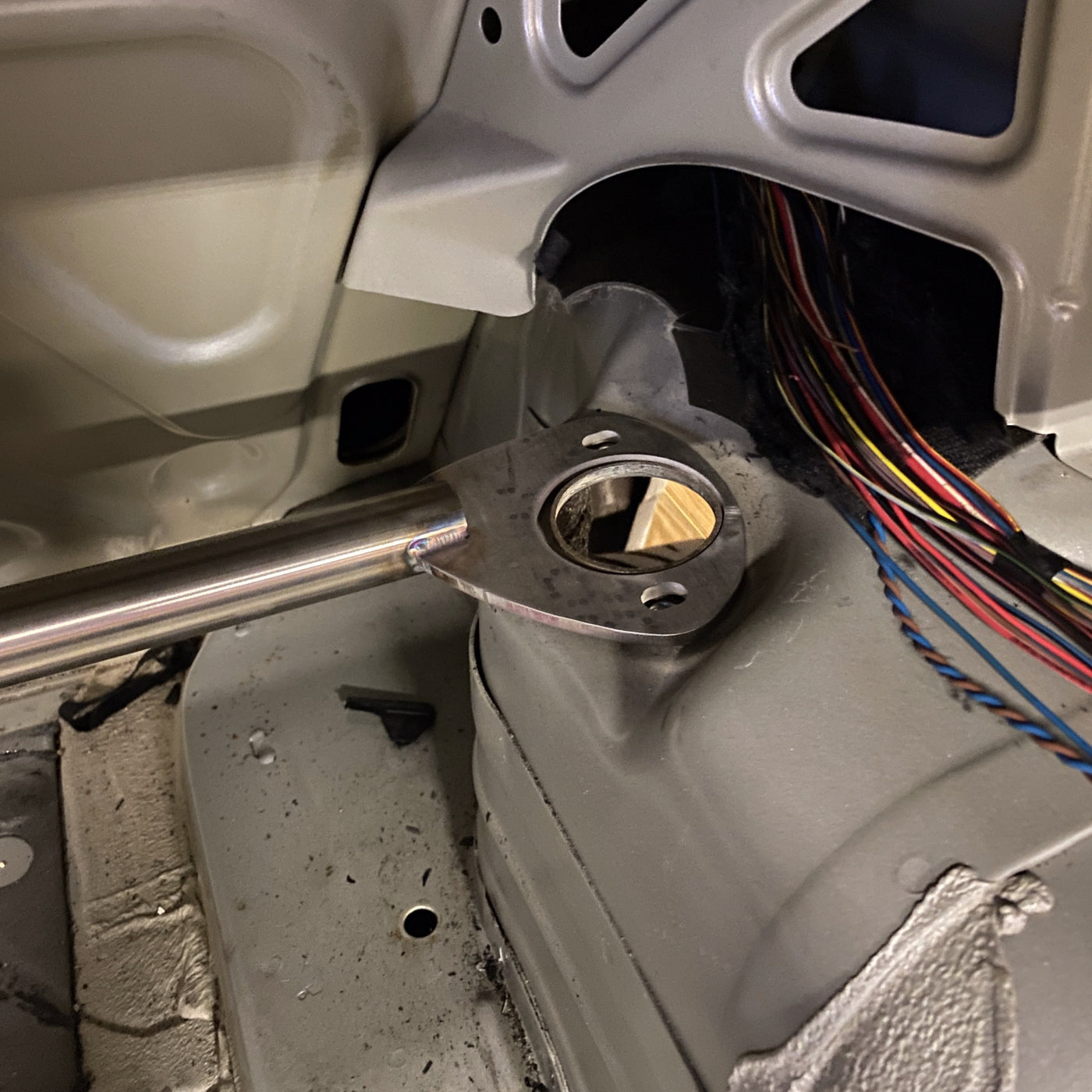 BMW E46 Strut Bar Brace (Rear) | E46 Strut Tower Brace — Condor Speed Shop