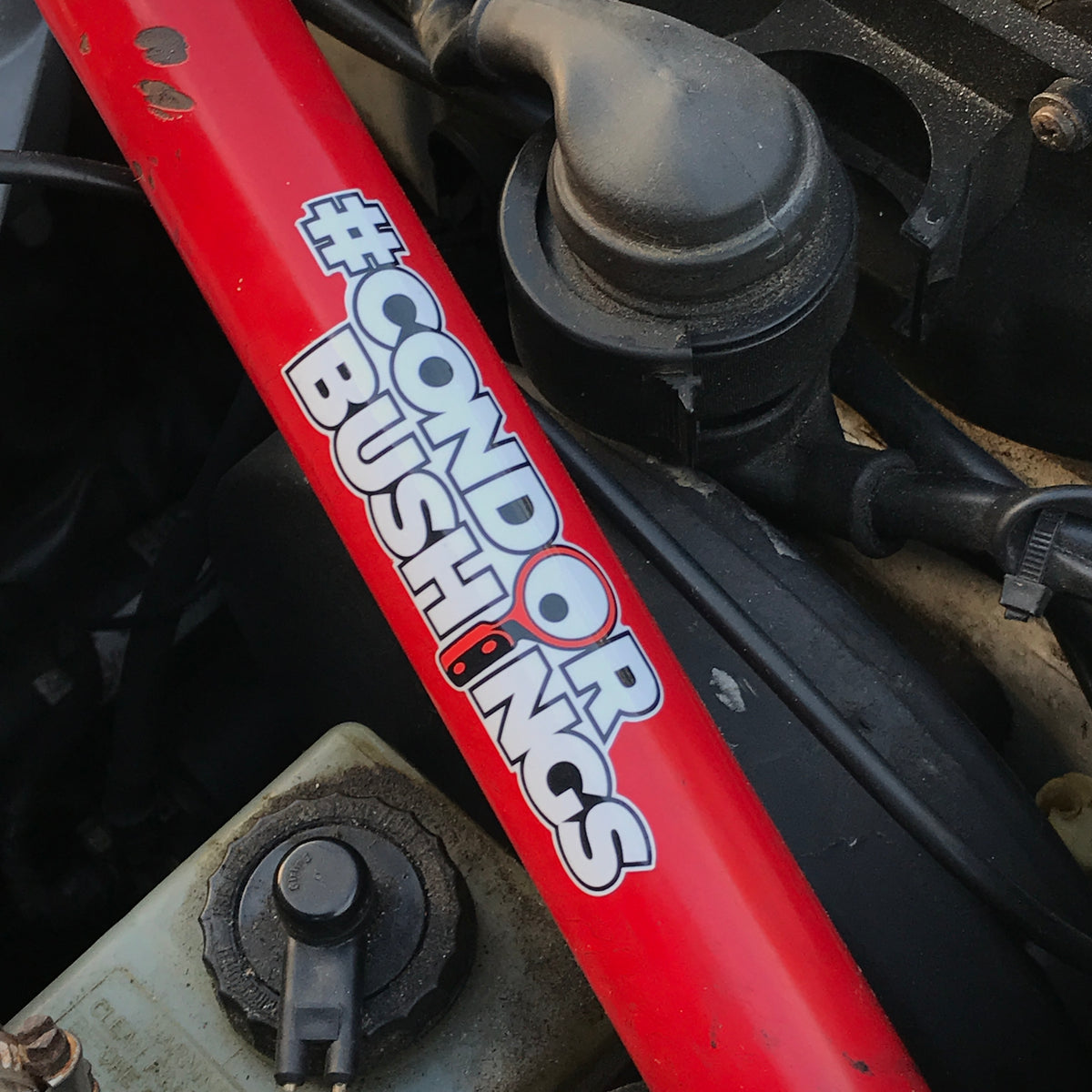 #CONDORBUSHINGS Sticker — Condor Speed Shop