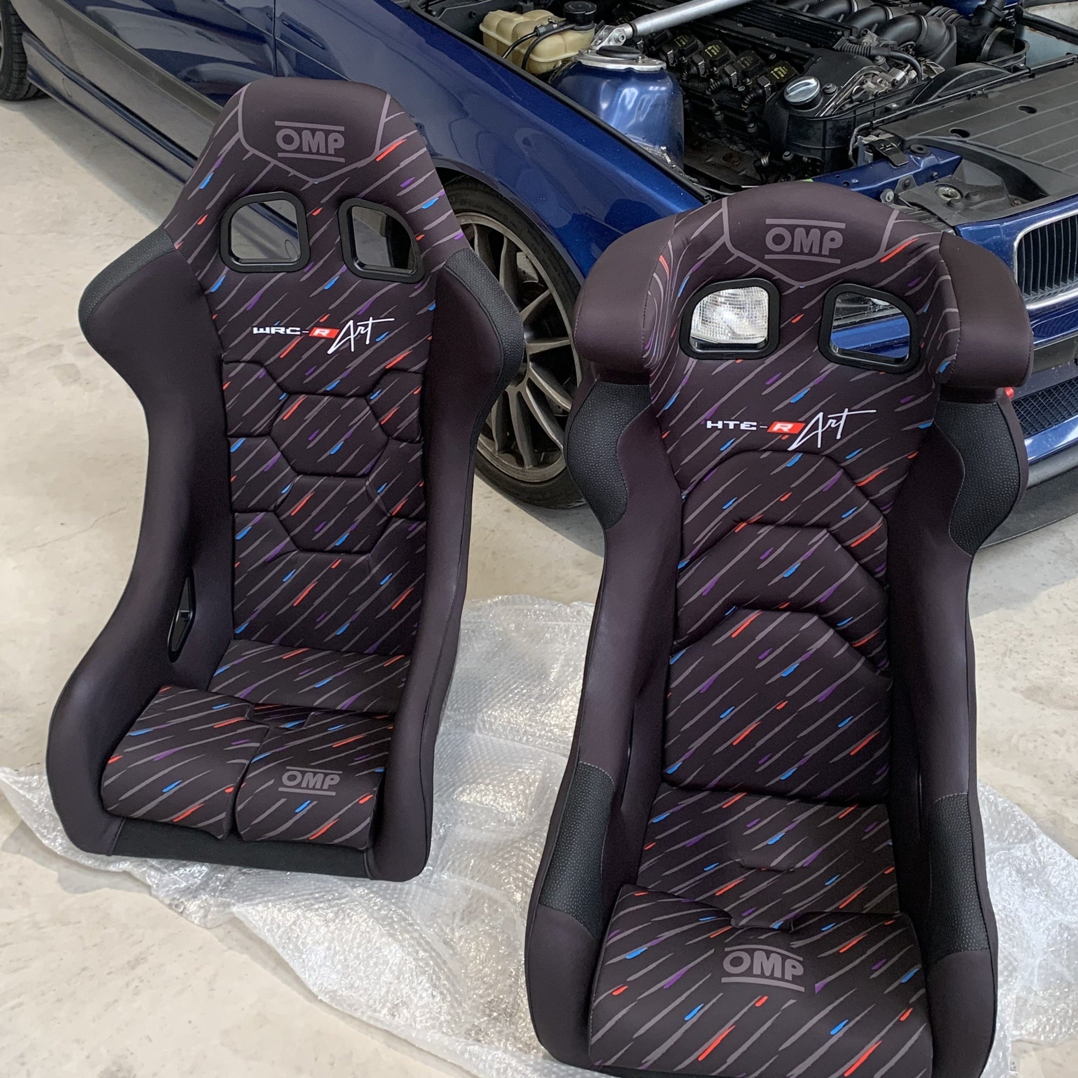 OMP HTE-R Seat | BMW Racing Seats | M-Rain Style — Condor Speed Shop