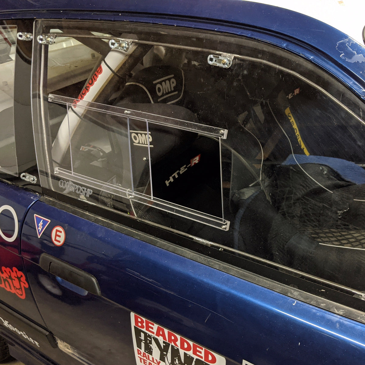 Polycarbonate Windows | BMW Racing | BMW E36 Coupe — Condor Speed Shop