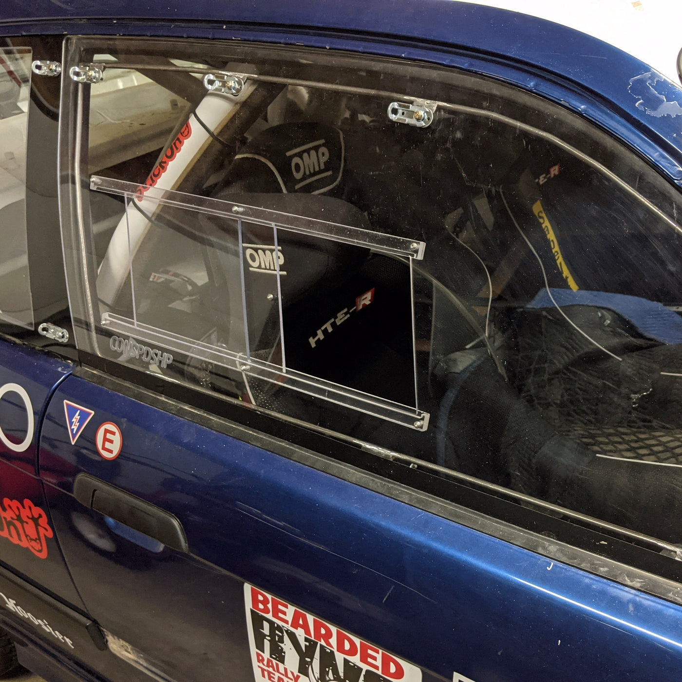 Polycarbonate Windows | BMW Racing | BMW E36 Coupe — Condor Speed Shop