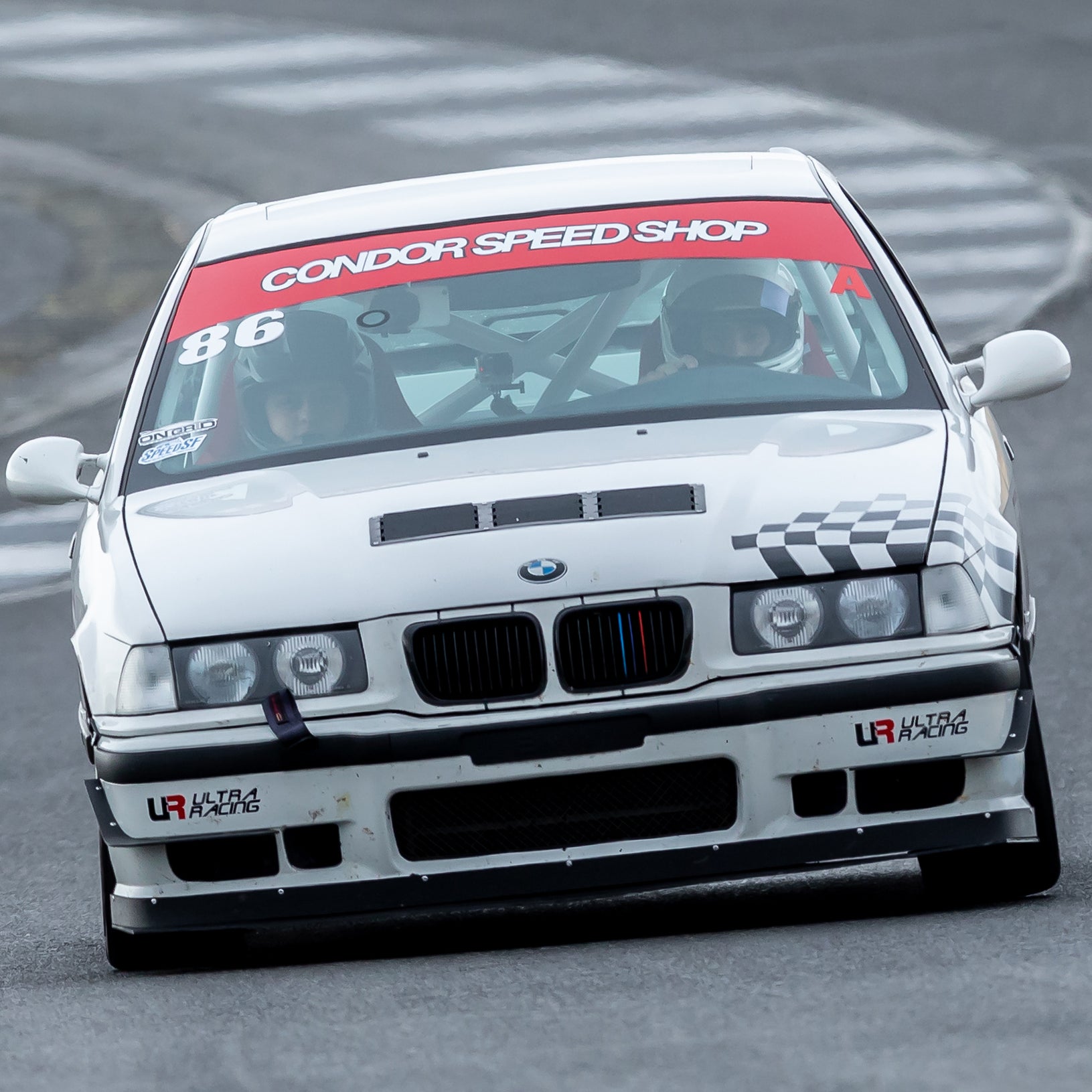 BMW Windshield Banner | BMW Racing Accessories — Condor Speed Shop