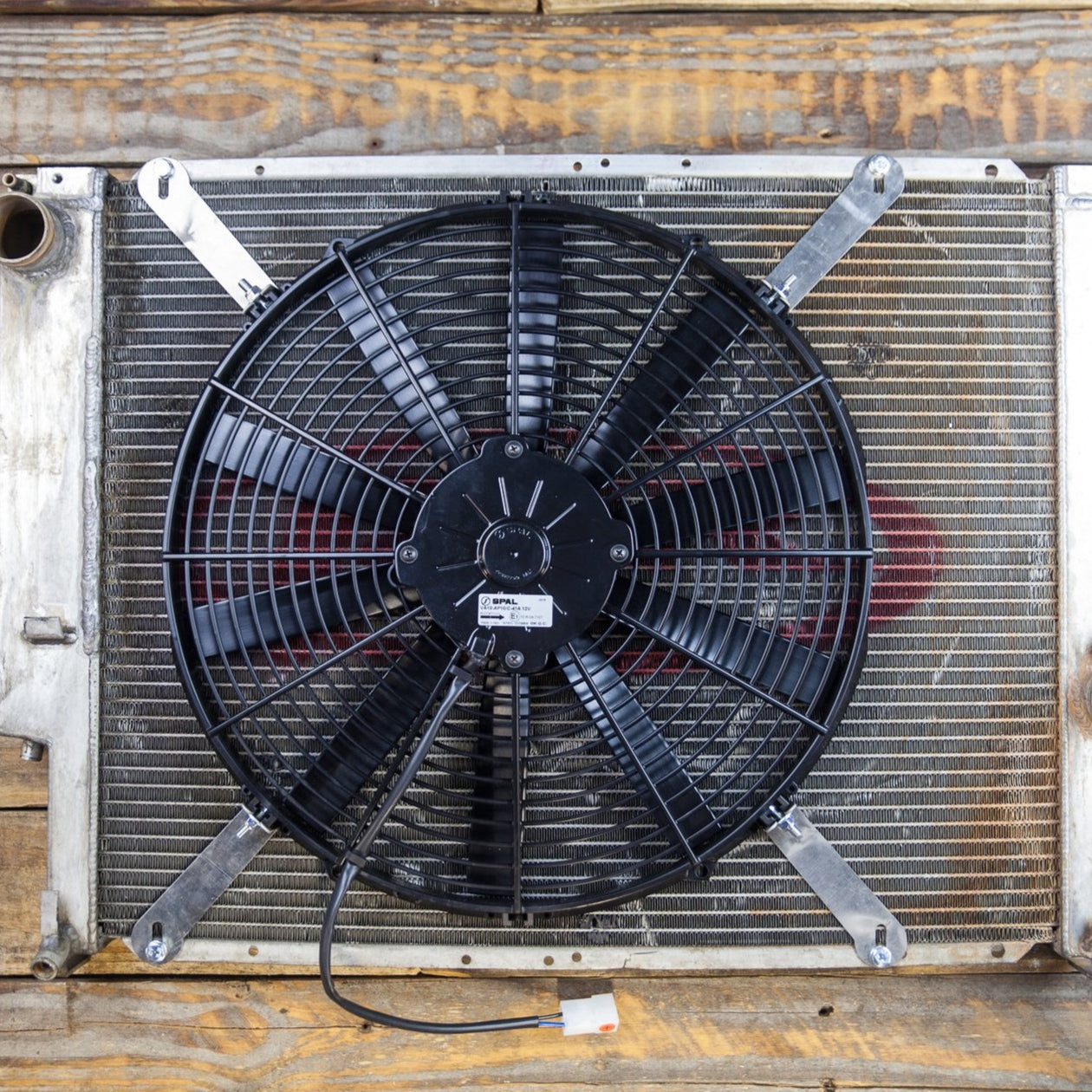 SPAL 16-Inch Puller Fan | Low, Medium & High Flow | Condor Speed Shop