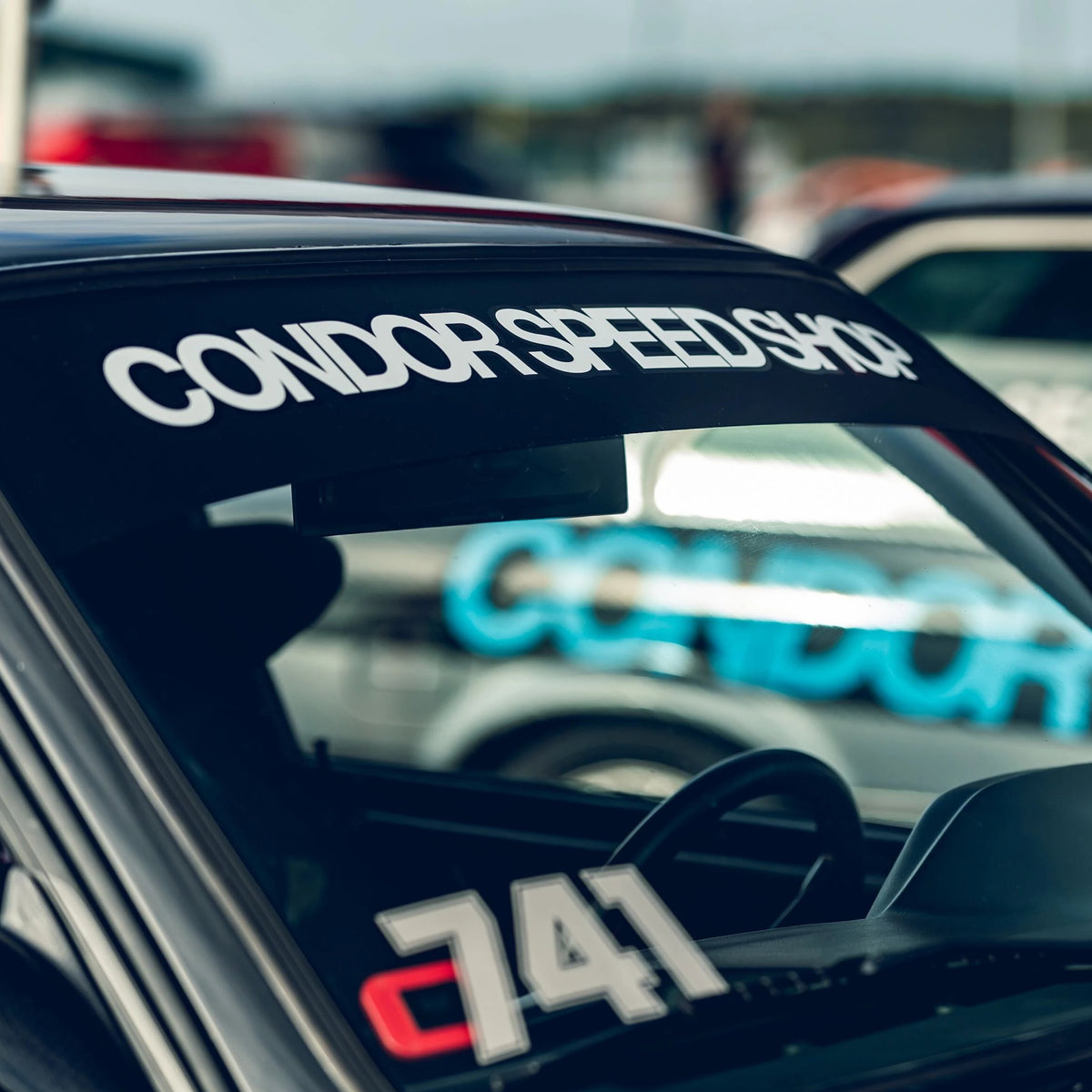 BMW Windshield Banner | BMW Racing Accessories — Condor Speed Shop